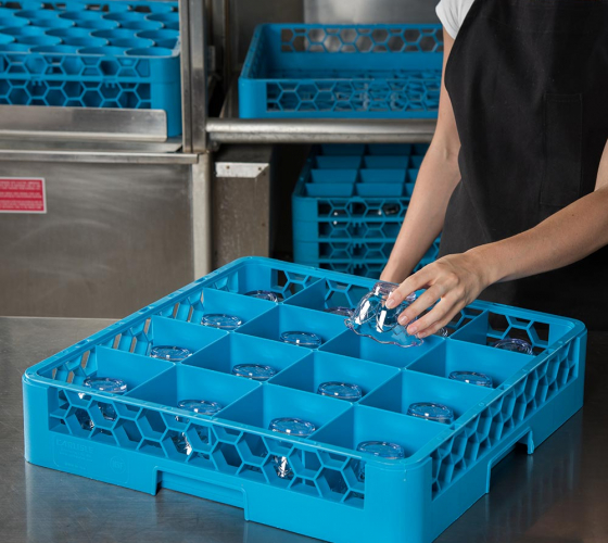 16-Compartment Cup Rack - SYS Crates
