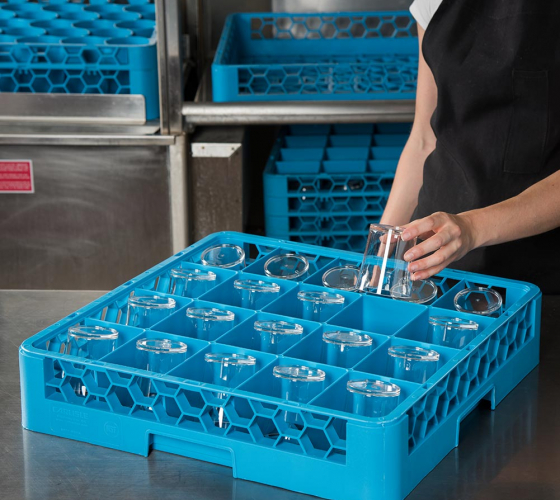 20-Compartment Cup Rack - SYS Crates