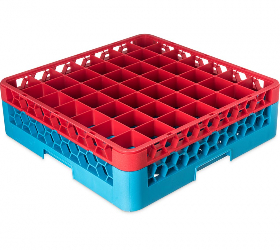 49-Compartment Standard Glass Rack - SYS Crates