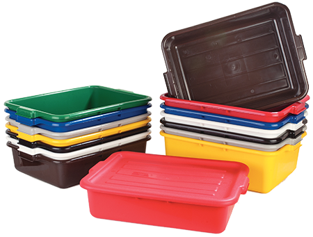 Plastic Tote Boxes, Bus Boxes & Dish Tubs - SYS Crates
